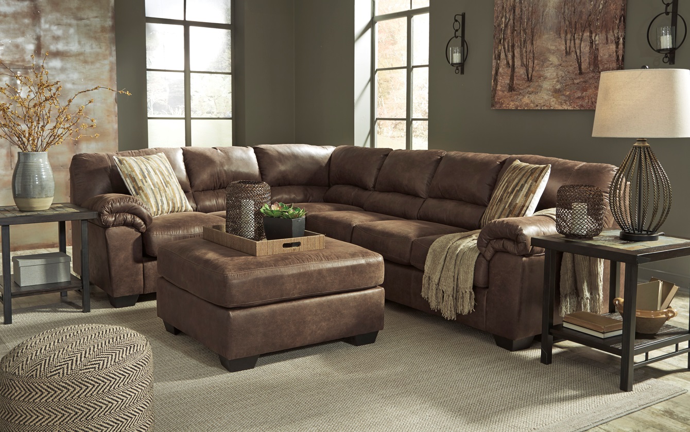 Bradleys Rustic Furniture - Benchcraft Fabric Sectionals
